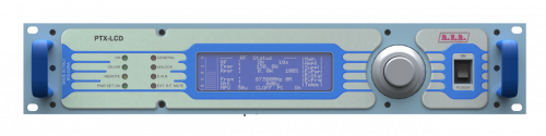 R.V.R. Elettronica - Broadcast Systems - FM TRANSMITTERS - PTX-LCD ...
